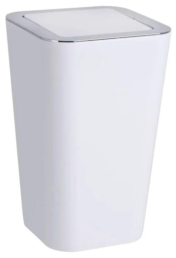 Coș de gunoi Wenko Candy, alb | BIANO