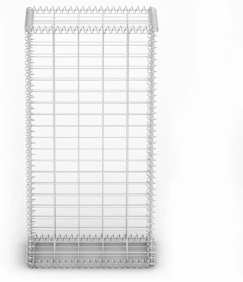 Cos gabion cu capace, sarma galvanizata, 100 x 50 x 30 cm 1, 100 x 50 x ...