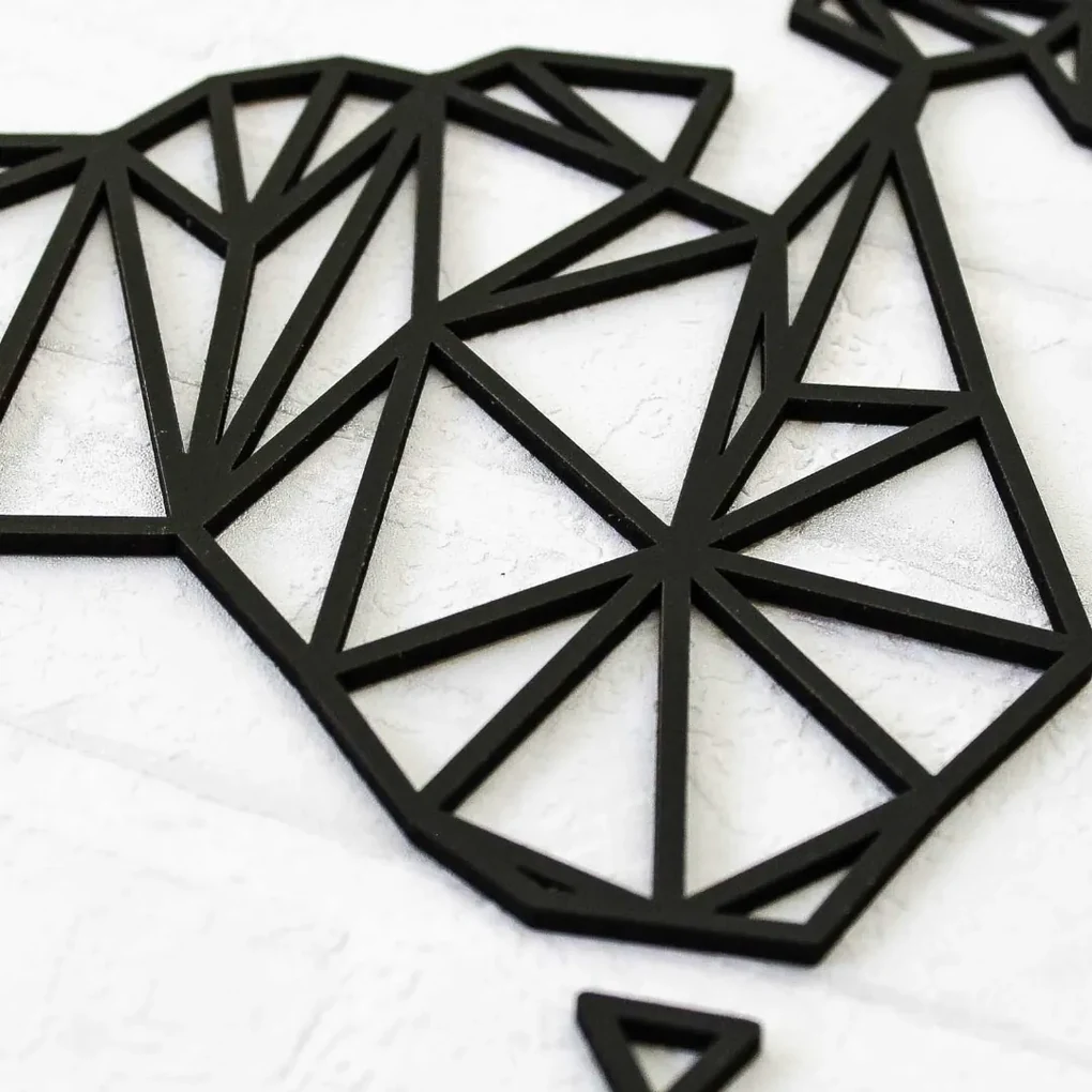 DUBLEZ | Harta lumii perete - Atlas geometric | BIANO