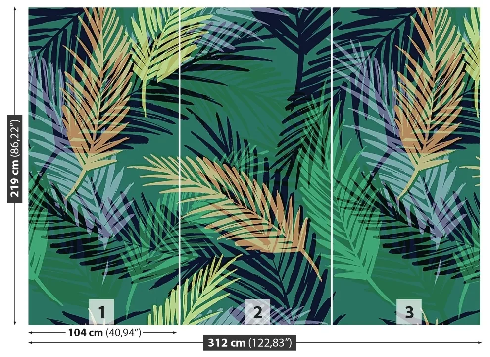 Fototapet Frunze de palmier | BIANO