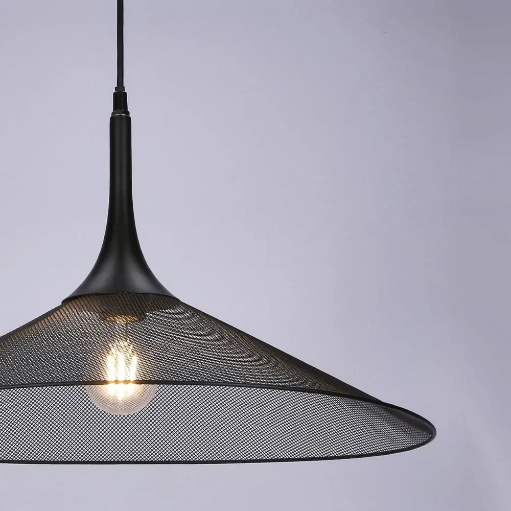 Lustră cu abajur textil ø 50 cm Kiruna – Candellux Lighting | BIANO
