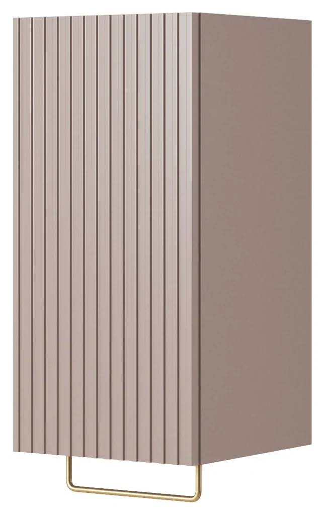 Raft de baie suspendat Nicole 70 cm - MDF roz antic | BIANO
