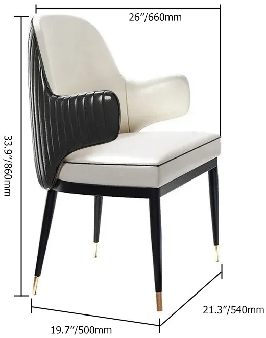 Scaun auriu pentru bucătărie, soft, cu cotieră , în stil art nouveau ...