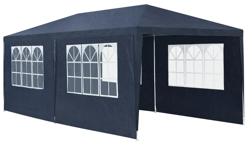Cort de grãdinã 3x6m cu pereti laterali albastru | BIANO