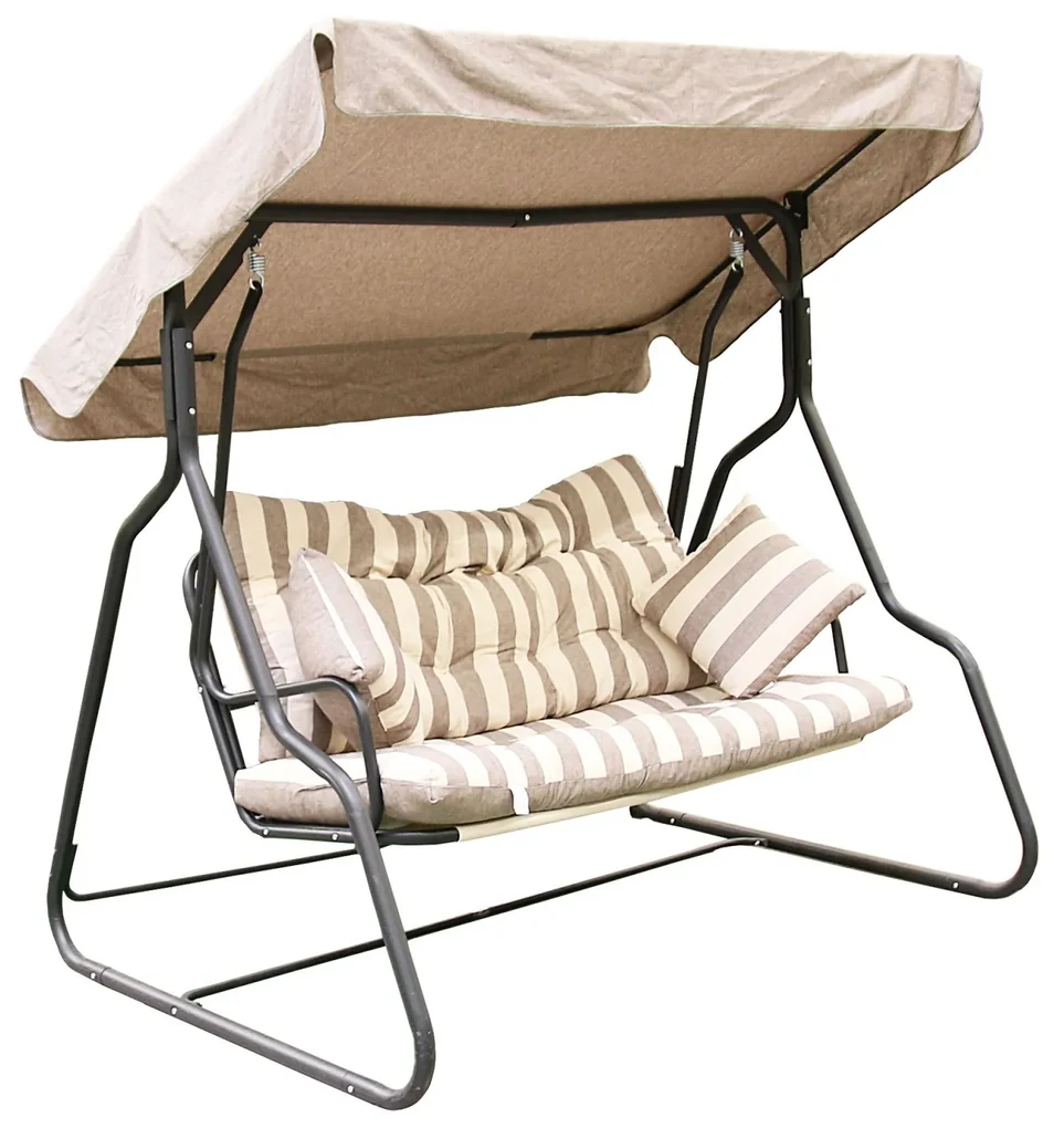 Balansoar pentru 3 persoane 180 x 110 x 156 cm | BIANO