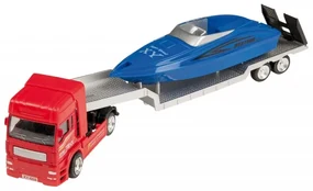 Camion LKW cu remorca si barca - Happy People | BIANO