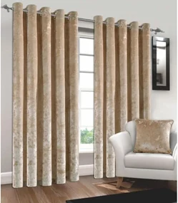 Set de 2 perdele Shapiro, Crem, 228 x 228 cm | BIANO