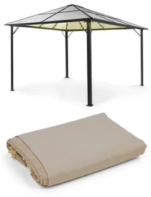 Pantheon Solid Sky Ambient Solar, pavilion, 3 × 4 m, iluminat solar | BIANO